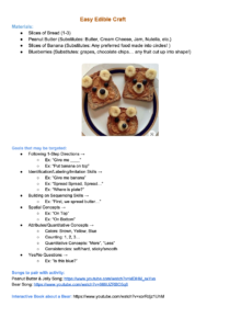 Teletherapy Activity Sheets for Early Intervention Population ...